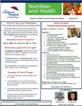 Nutrition & Health Newsletters | The Children's Hospital at Montefiore